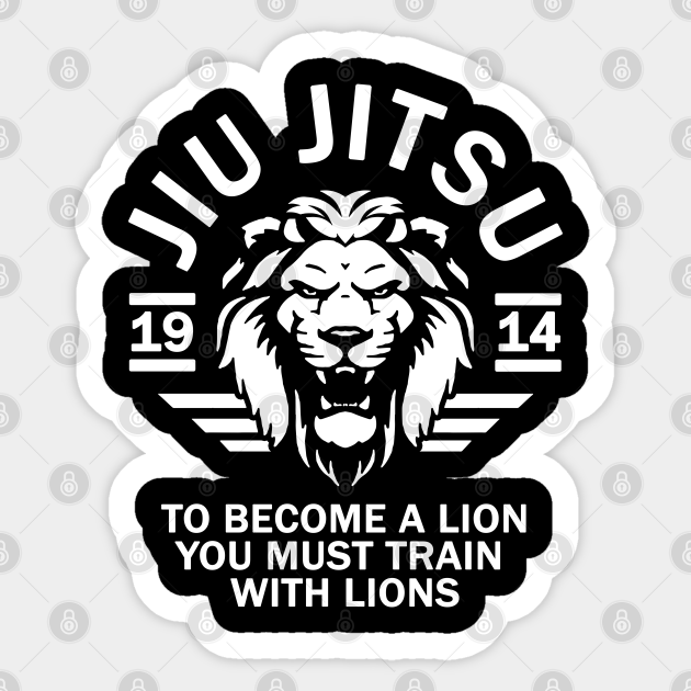 Brazilian Jiu Jitsu, BJJ, MMA - Jiu Jitsu - Sticker | TeePublic